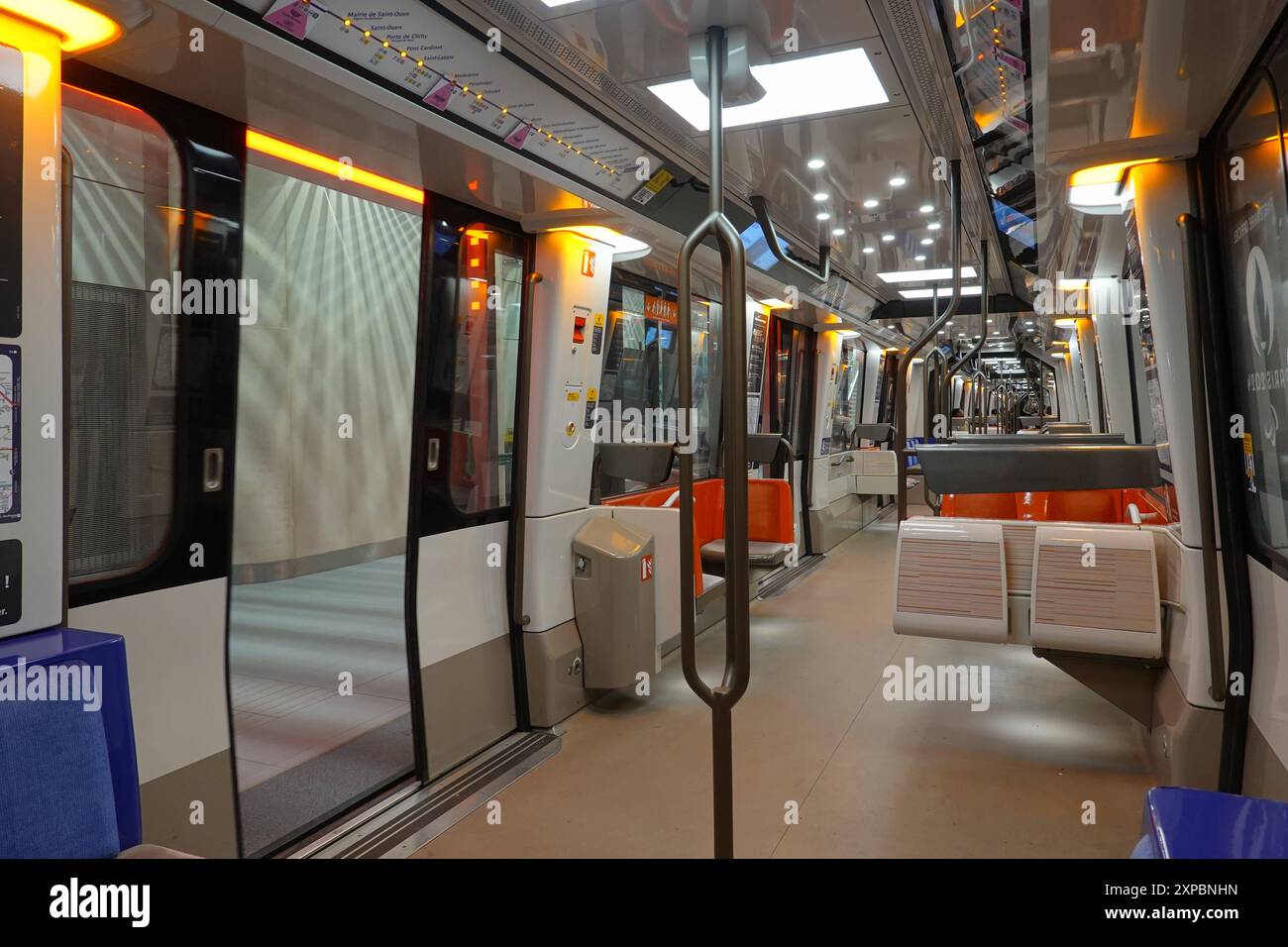 Paris, Metro M14, Verlängerungsstrecke // Paris, Metro M14, Line ...