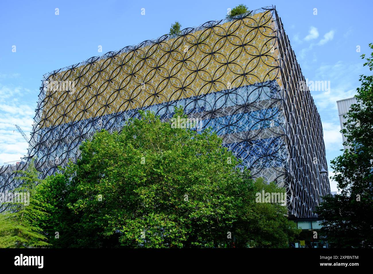 view of the Library of Birmingham in Birmingham West Midlands England ...
