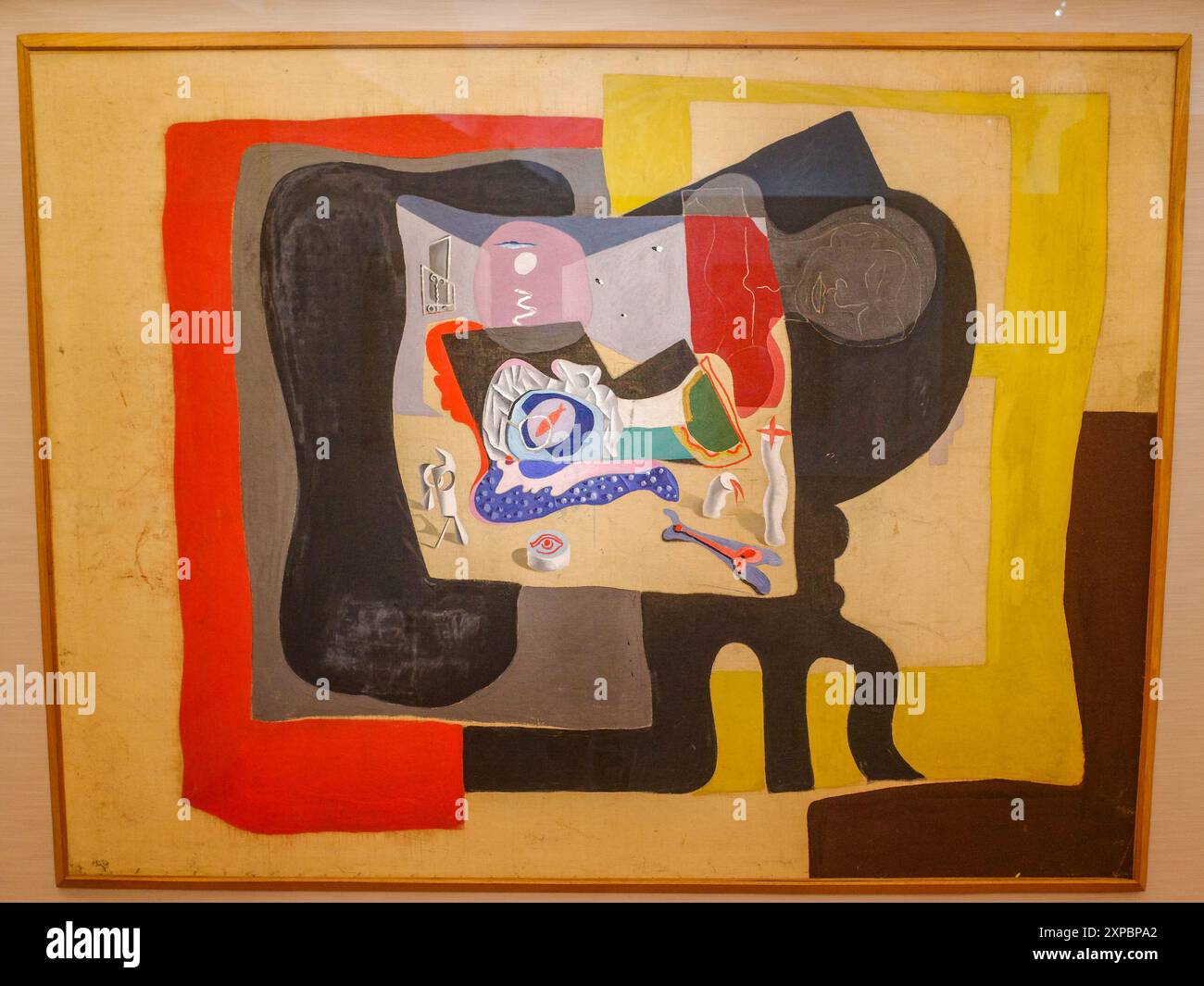 Figueres, Spain - 3 Aug, 2024: Painting by Salvador Dali on display in ...