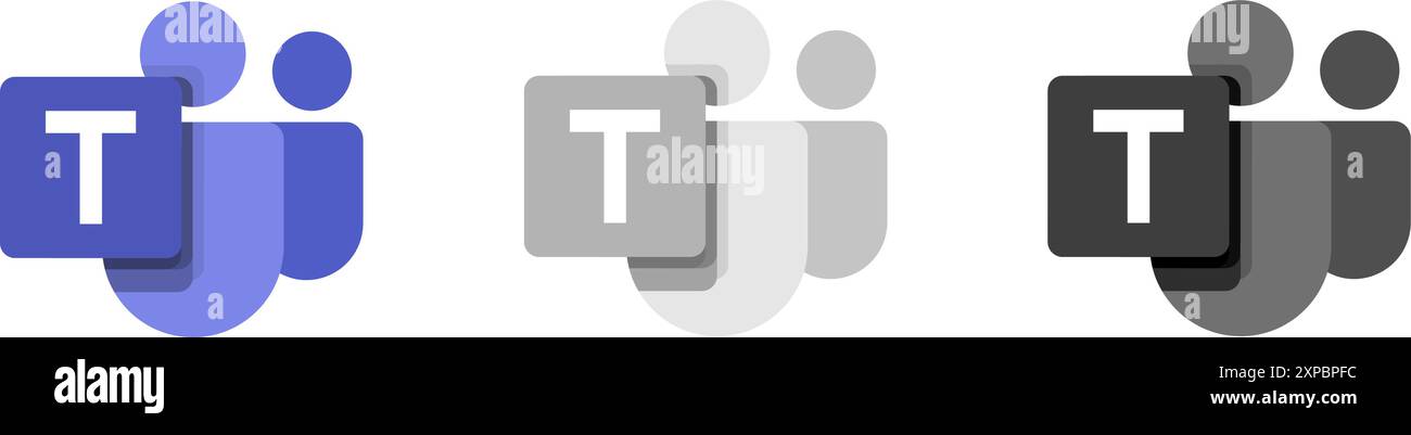 Microsoft teams video Stock Vector Images - Alamy