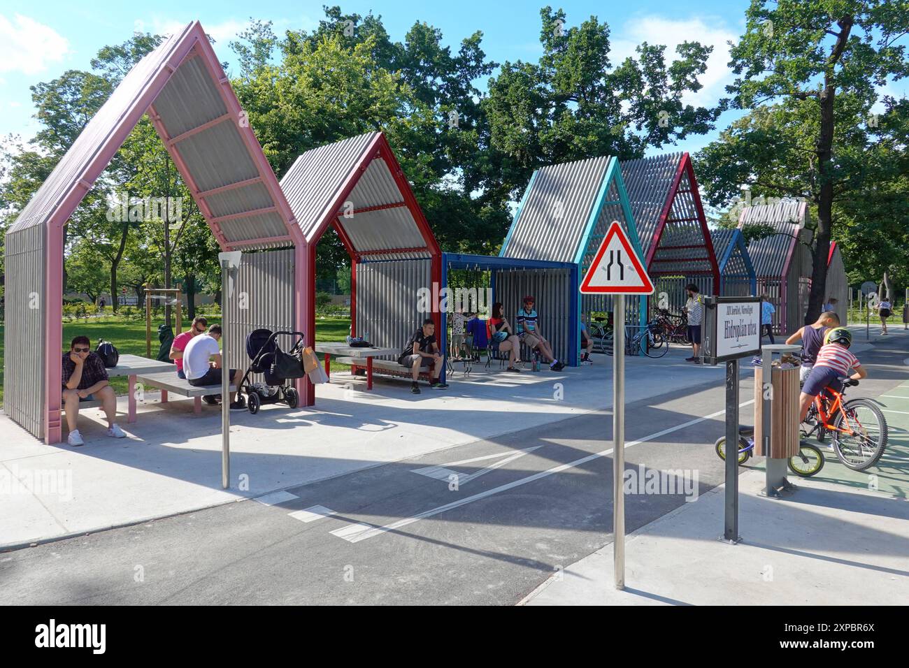 Budapest, Varosliget, Verkehrsübungsplatz // Budapest, Varosliget ...