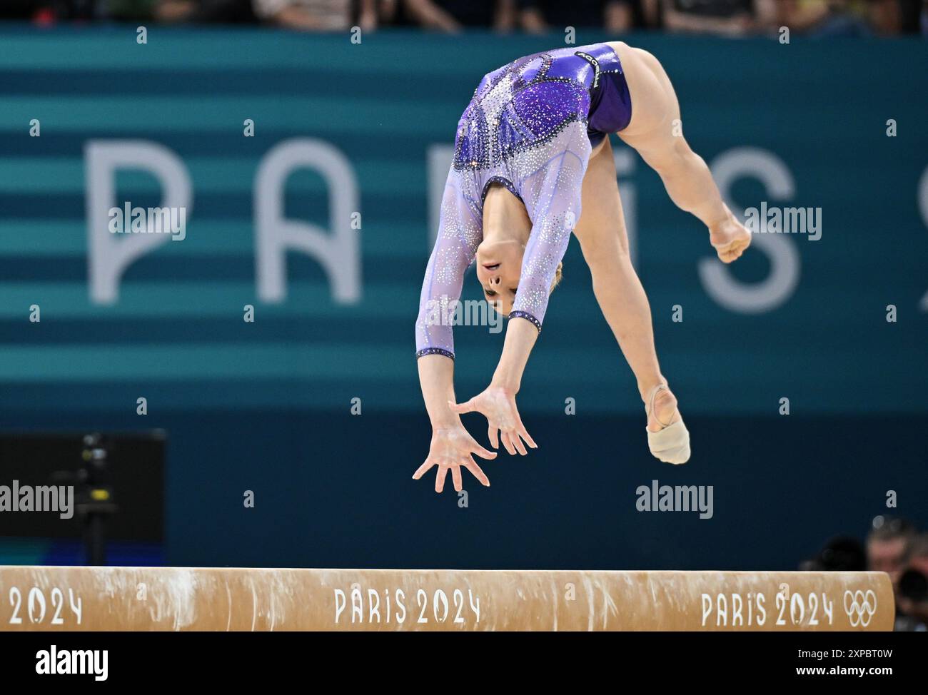 Paris, France. 05th Aug, 2024. Olympia, Paris 2024, gymnastics, balance ...