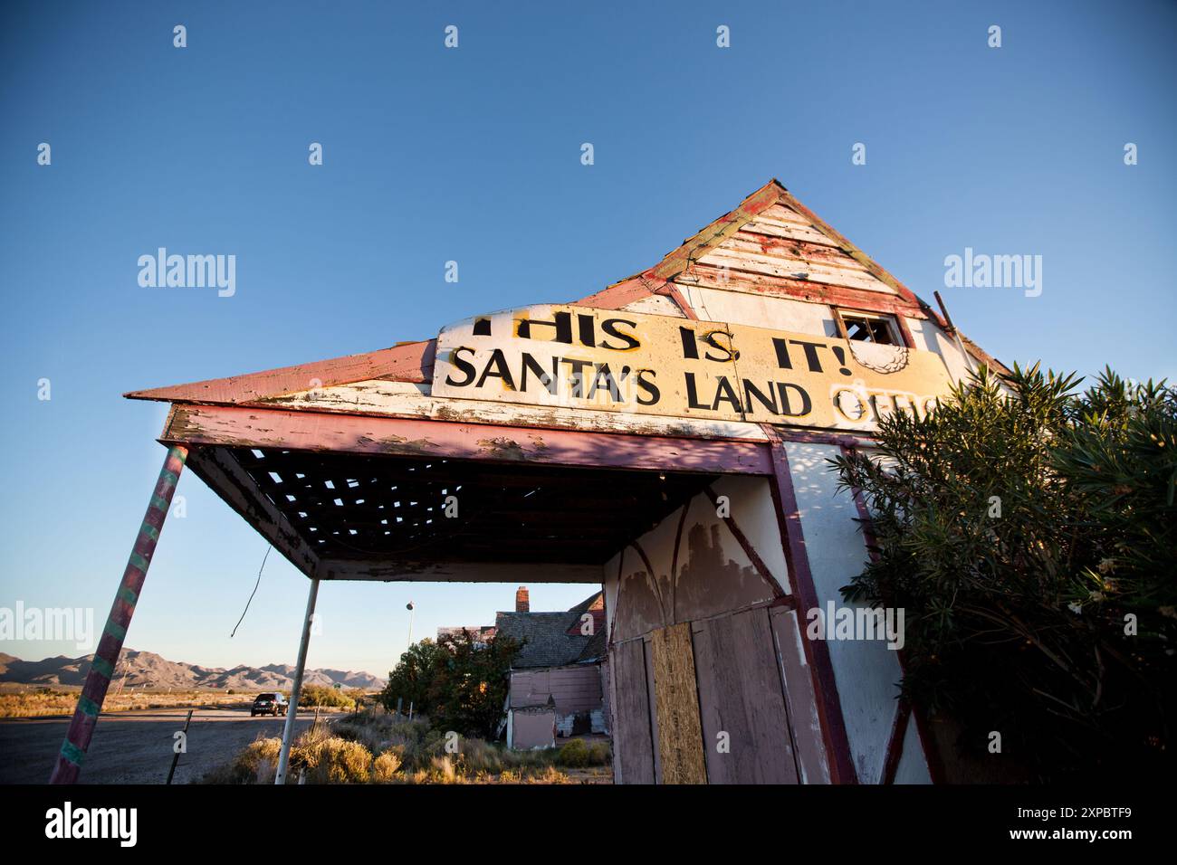 Abandoned christmas theme park hi-res stock photography and images - Alamy