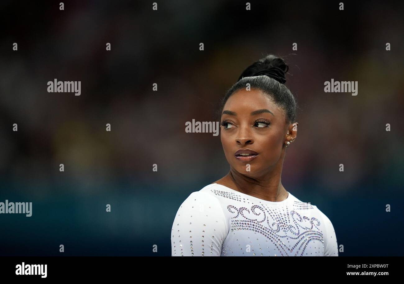 Paris, France. 05th Aug, 2024. Olympics, Paris 2024, gymnastics ...