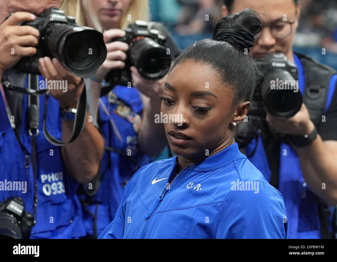 Paris, France. 05th Aug, 2024. Olympics, Paris 2024, gymnastics ...