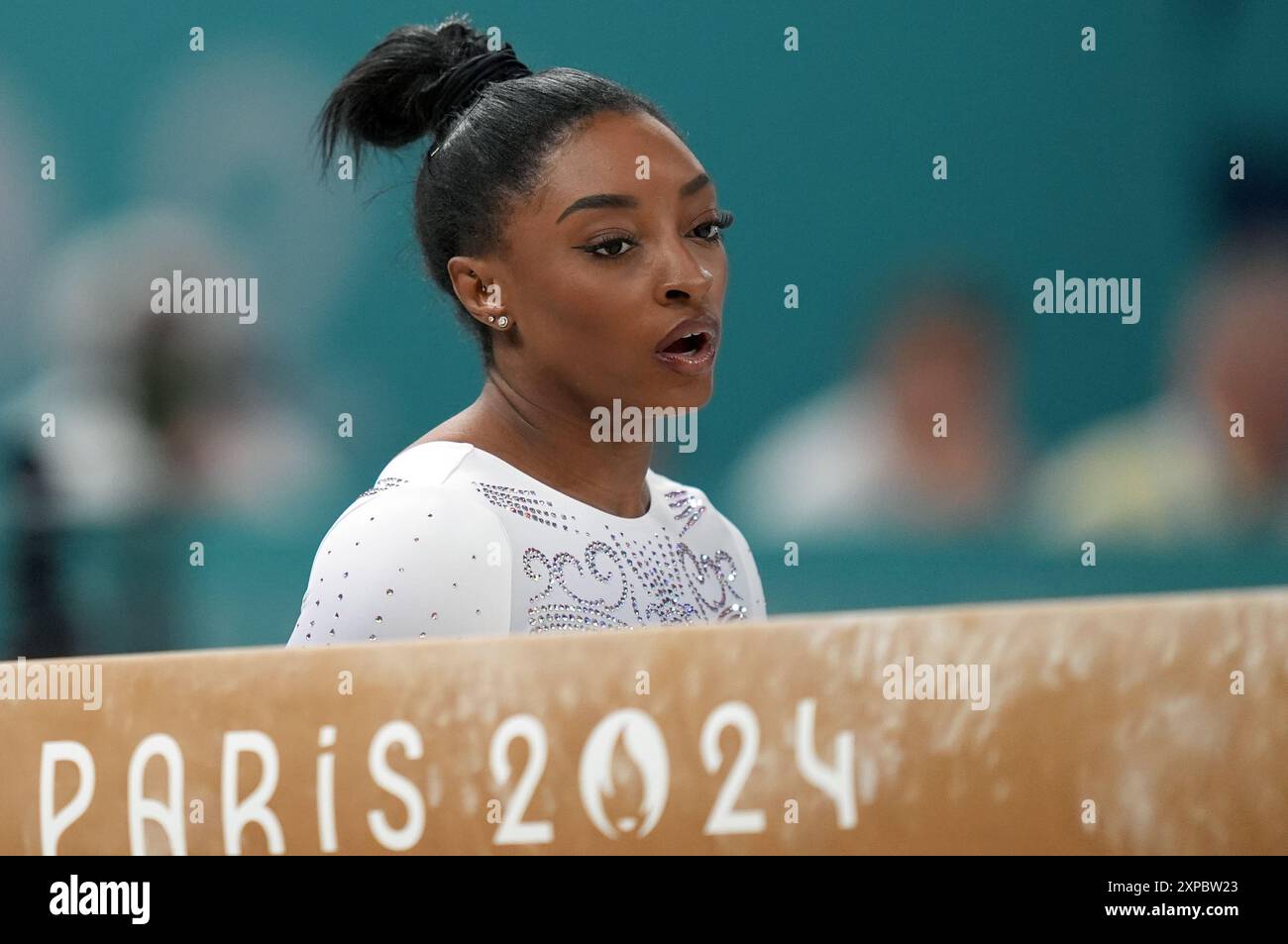 Paris, France. 05th Aug, 2024. Olympics, Paris 2024, gymnastics ...