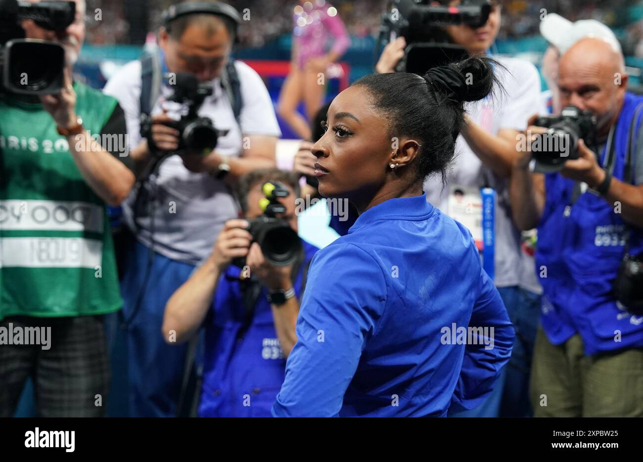 Paris, France. 05th Aug, 2024. Olympics, Paris 2024, gymnastics ...