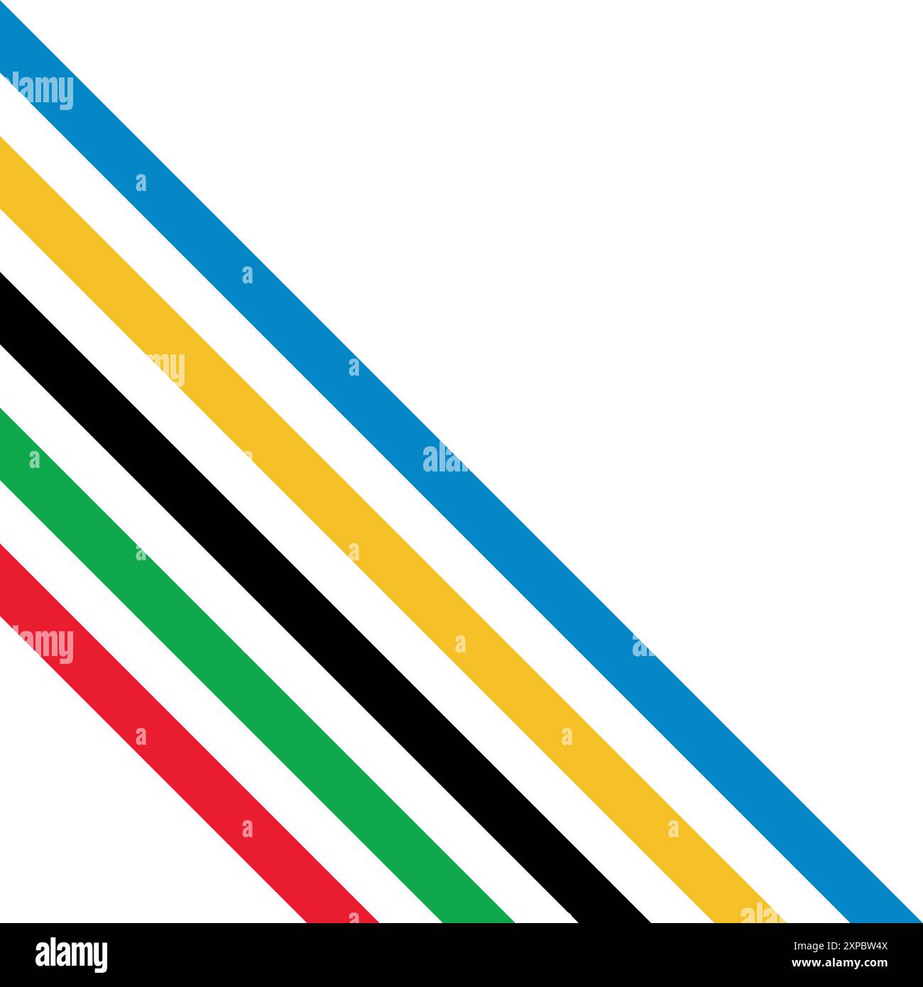 Olympics games straight lines isolated on transparent, isolated on ...