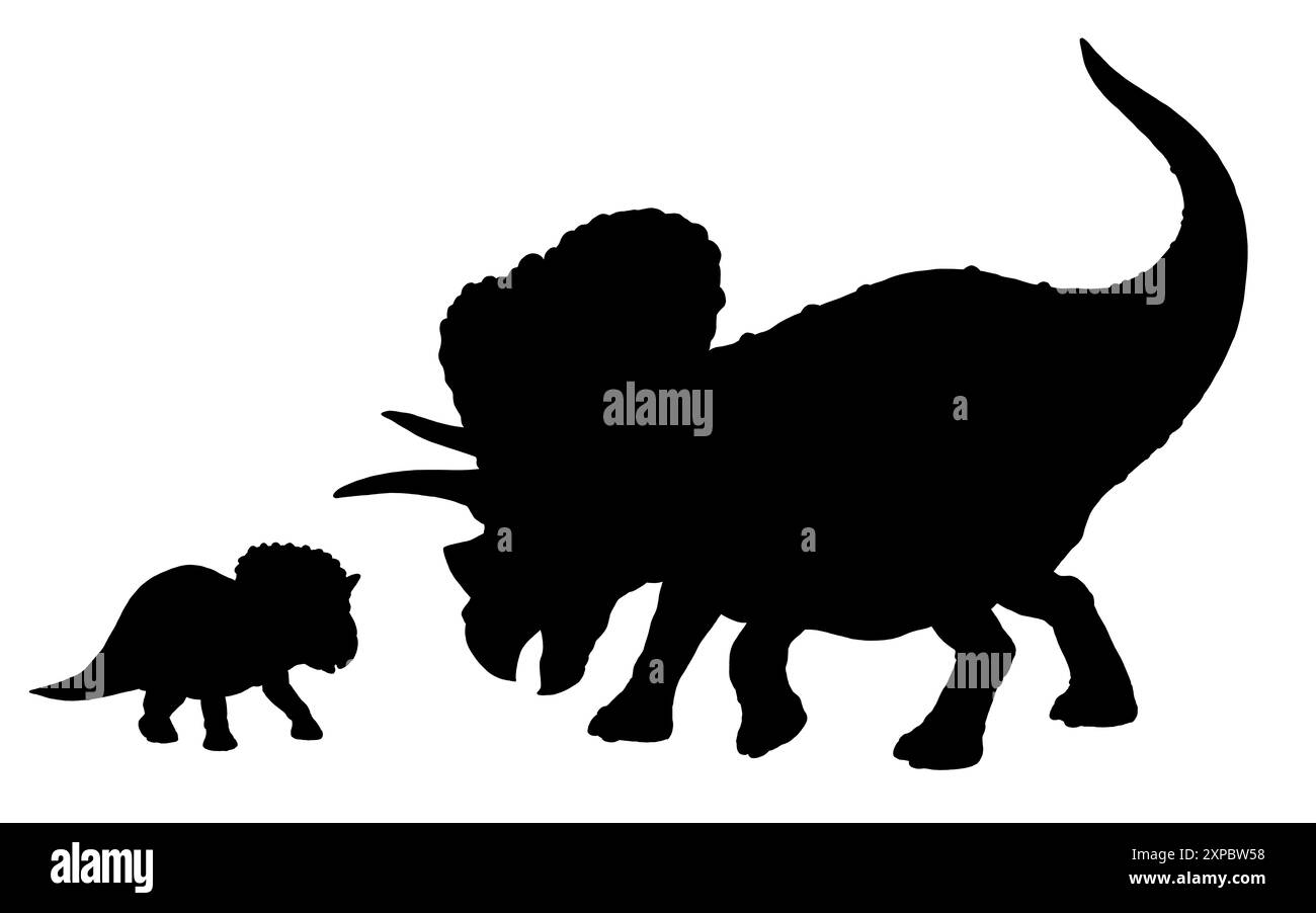 Dinosaurs size comparison hi-res stock photography and images - Alamy