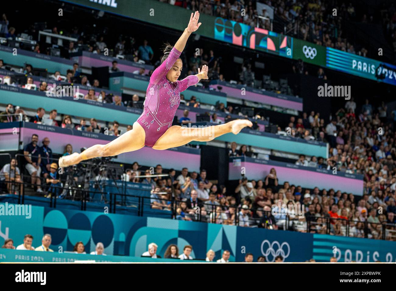 Paris, France. 05th Aug, 2024. Júlia Soares of Brazil during the womens ...