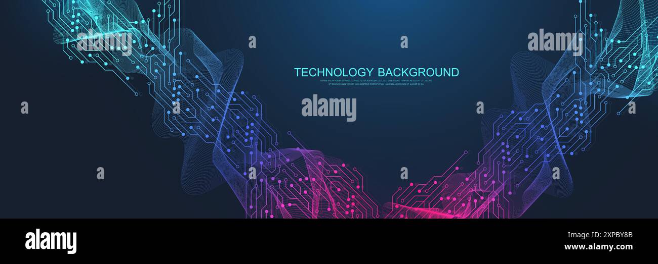 Digital abstract tech background software coding. Technology electronic ...