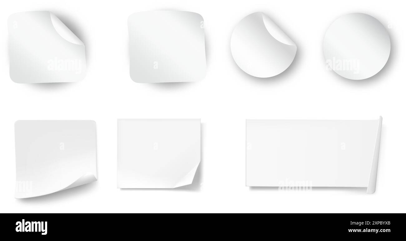 Blank white curved wall Stock Vector Images - Alamy