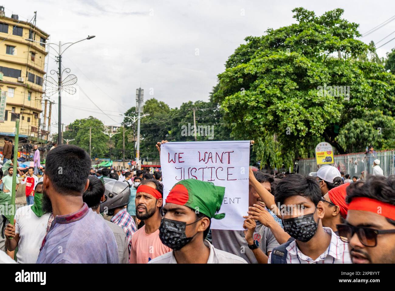The anti-discrimination student protest march has taken the form of a ...