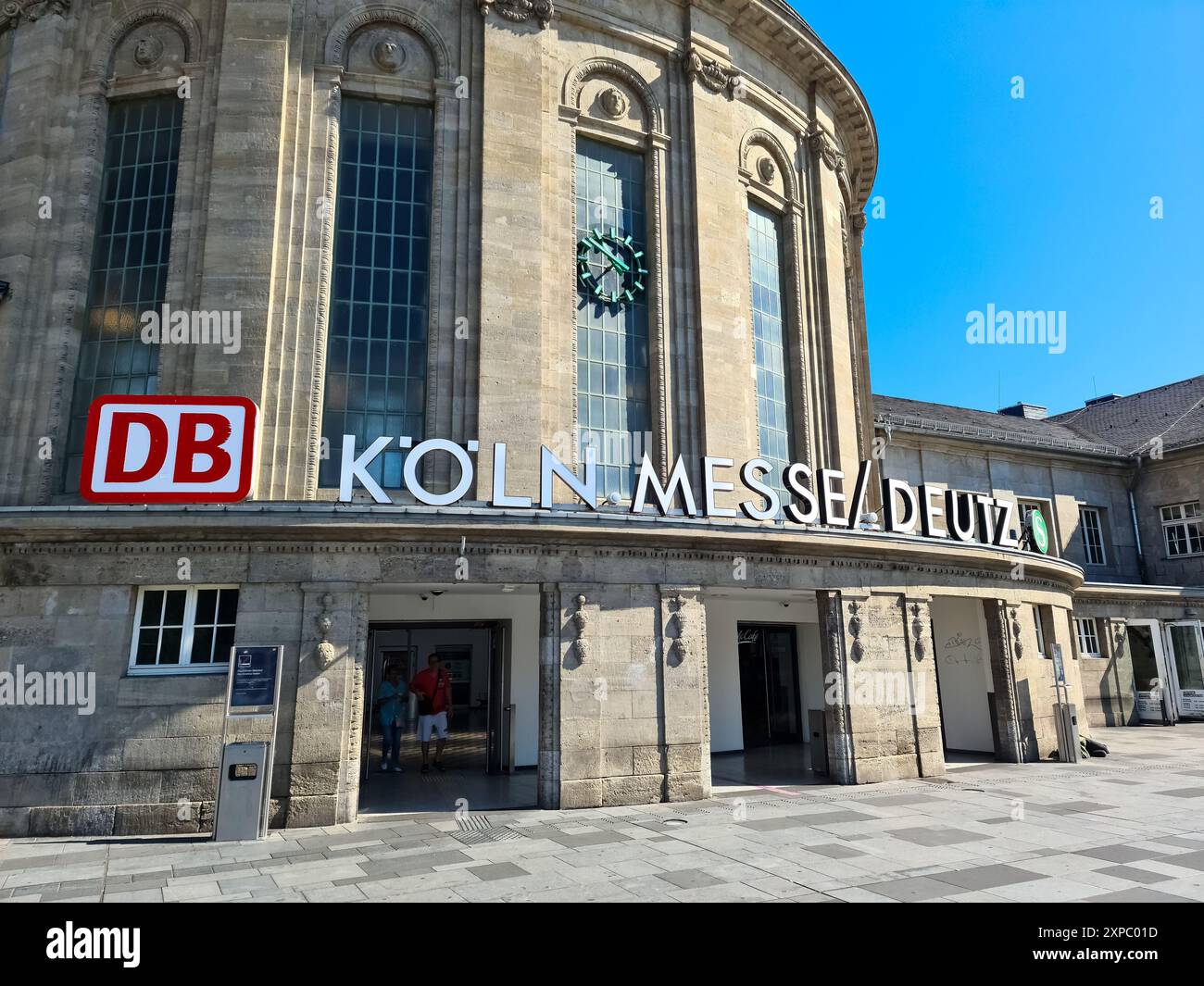 Cologne, Germany - 24 July 2024: The old station building of the ...