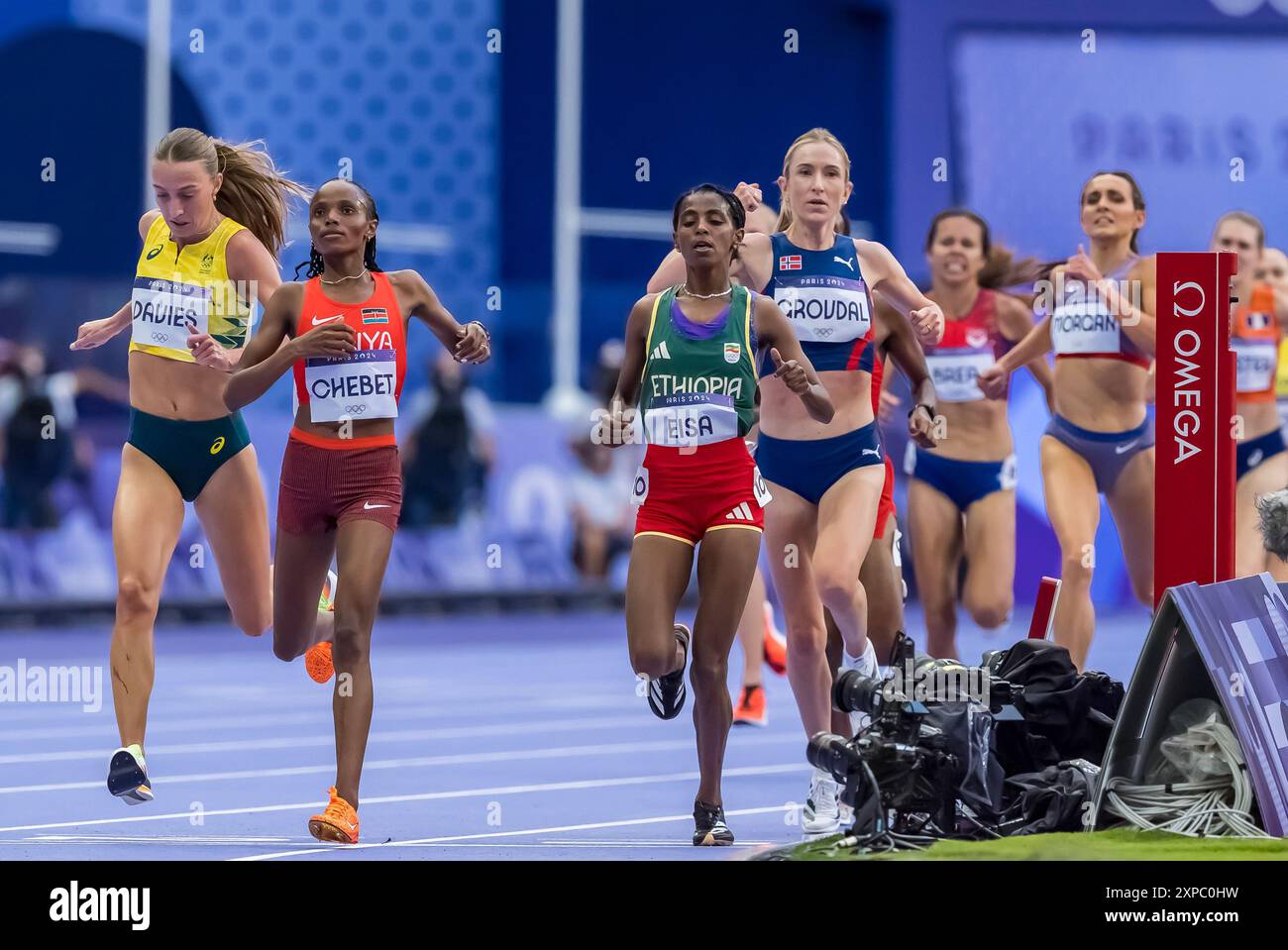 Paris, Ile de France, France. 2nd Aug, 2024. Medina Eisa (ETH) of ...