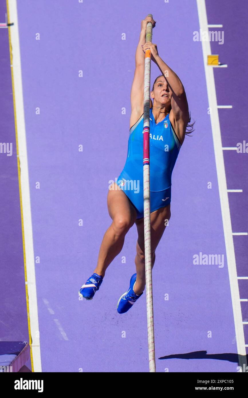 Paris, France. 05th Aug, 2024. Elisa Molinarolo of Team Italy competes ...