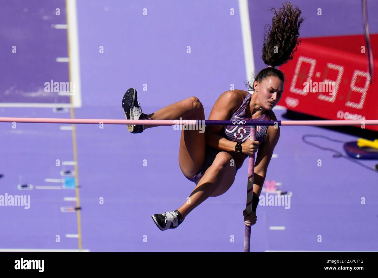 Paris, France. 05th Aug, 2024. Brynn King of Team USA competes in the ...