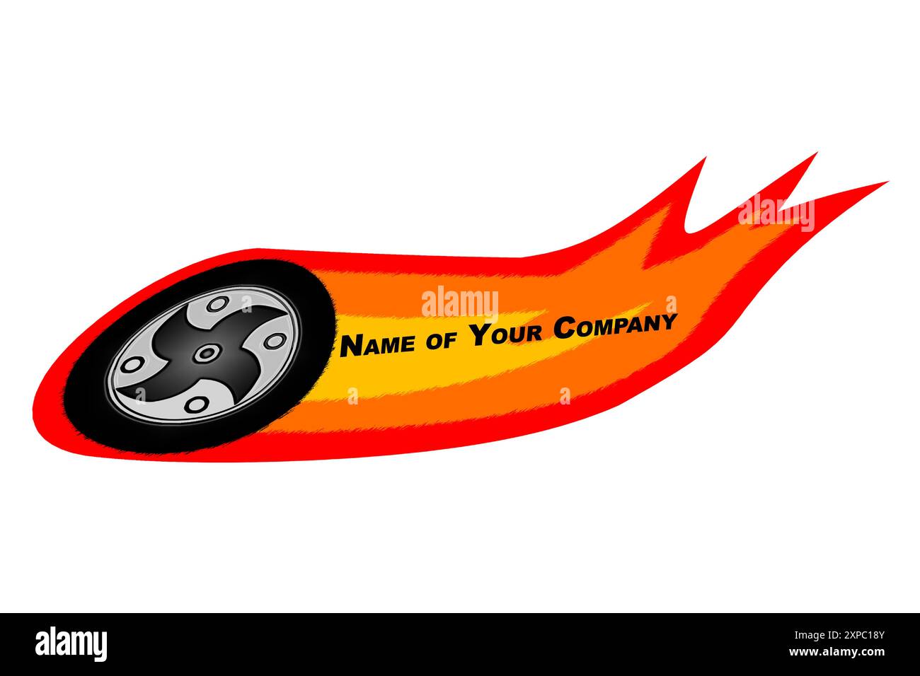 Logo concept for a modern tire company Stock Vector Image & Art - Alamy