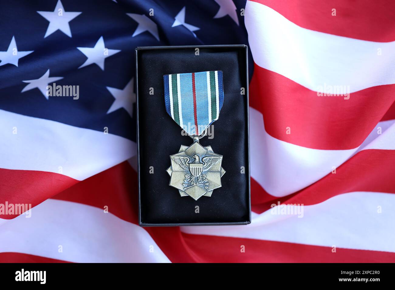 KYIV, UKRAINE - JULY 10, 2024 US Joint Service Achievement medal ...