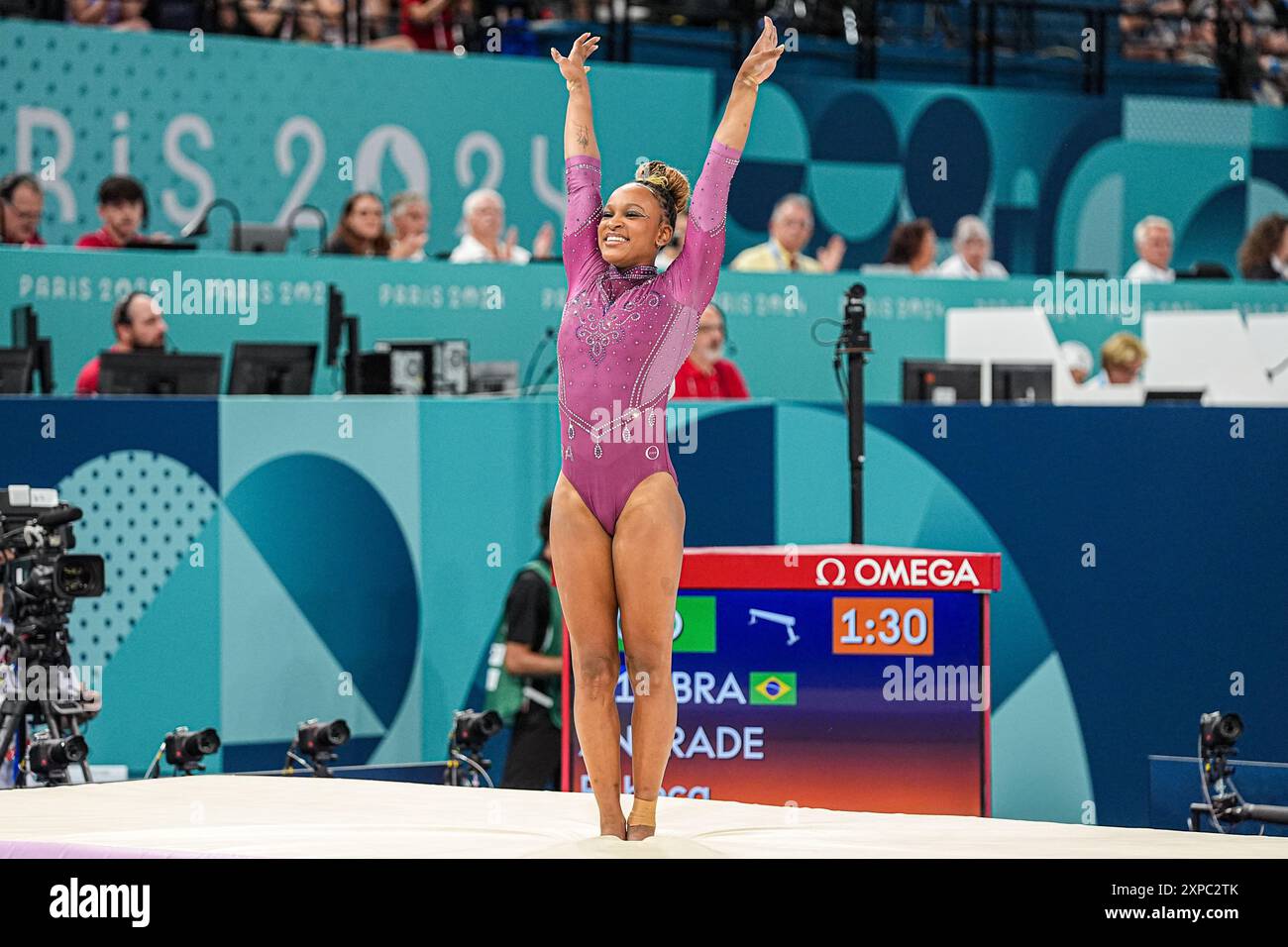 Rebeca Andrade of Brazil, Artistic Gymnastics, Women's Balance Beam ...