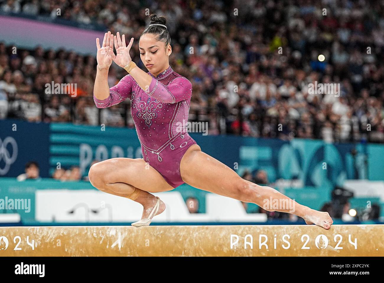 Julia Soares of Brazil, Artistic Gymnastics, Women's Balance Beam Final ...