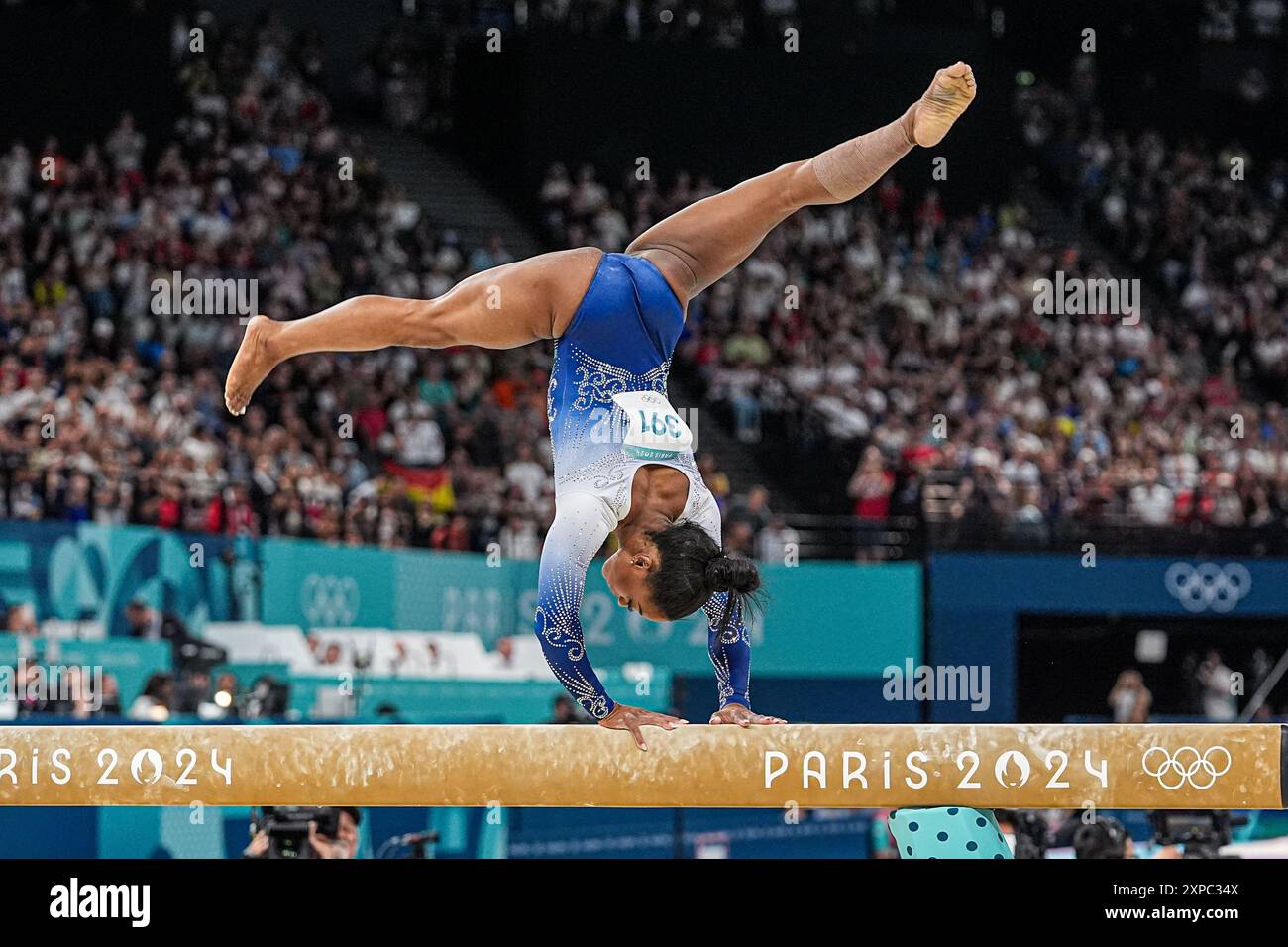 Simone Biles of United States, Artistic Gymnastics, Women's Balance ...