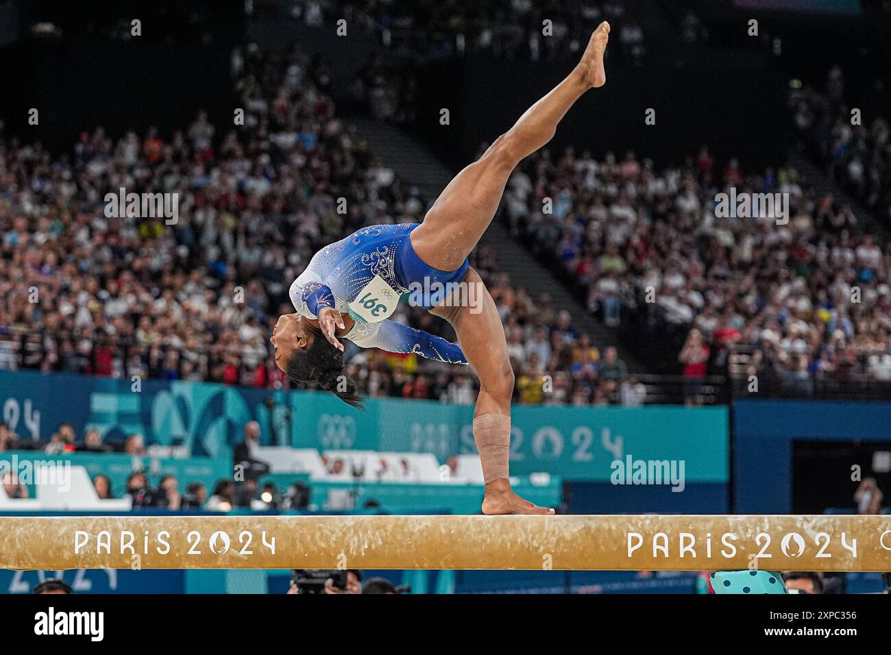 Simone Biles Of United States Artistic Gymnastics Womens Balance