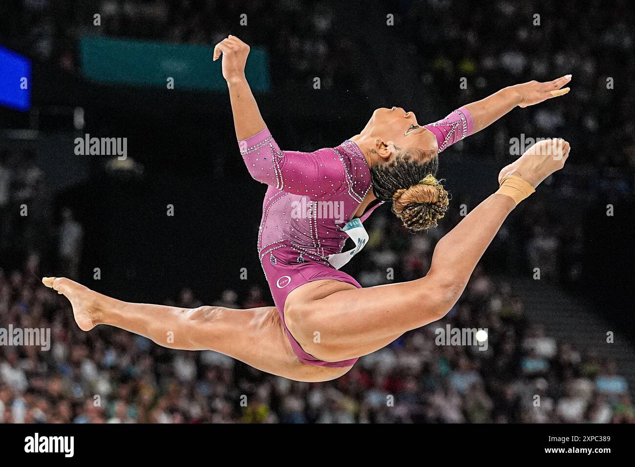 Rebeca Andrade of Brazil, Artistic Gymnastics, Women's Balance Beam ...