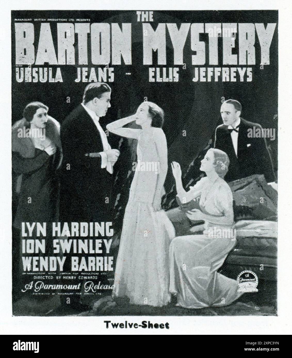 URSULA JEANS ELLIS JEFFREYS LYN HARDING ION SWINLEY and WENDY BARRIE in ...