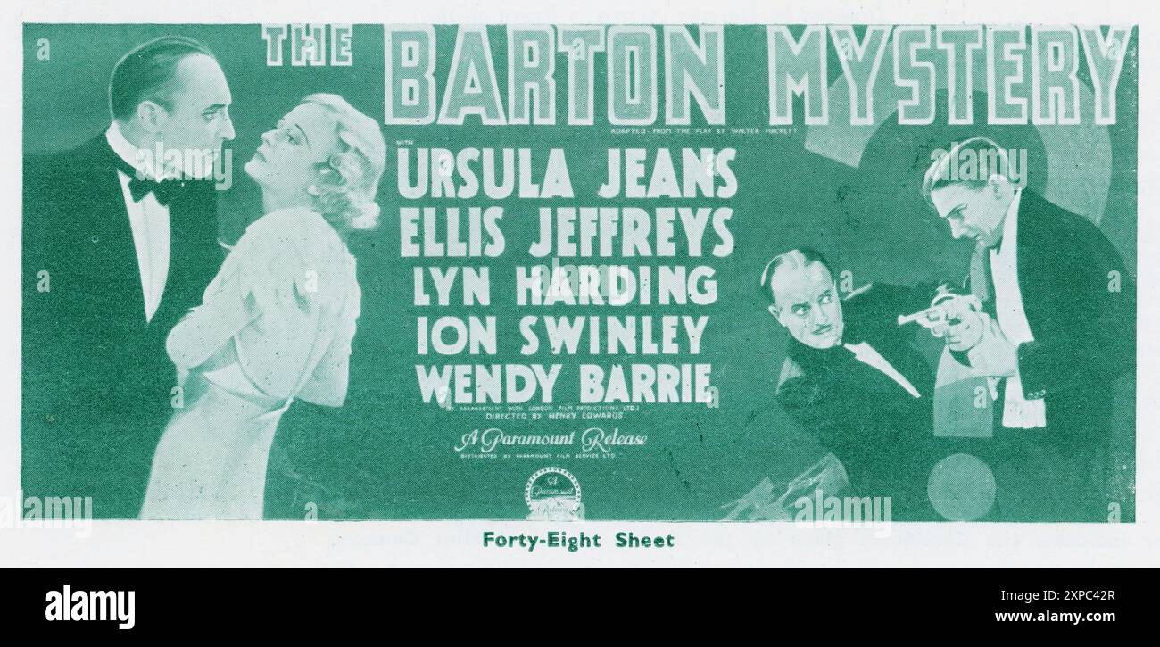 URSULA JEANS ELLIS JEFFREYS LYN HARDING ION SWINLEY and WENDY BARRIE in ...