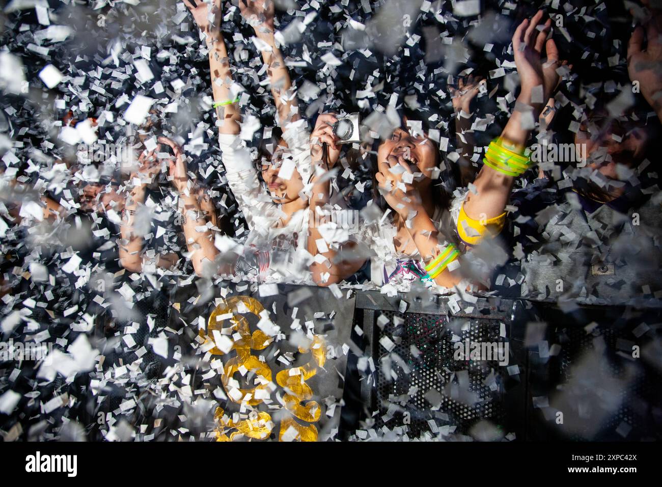 Asian pop fans at Mika concerts Stock Photo - Alamy