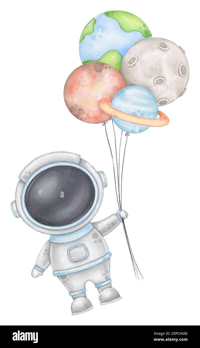 Astronaut Suit Printable Clip Art