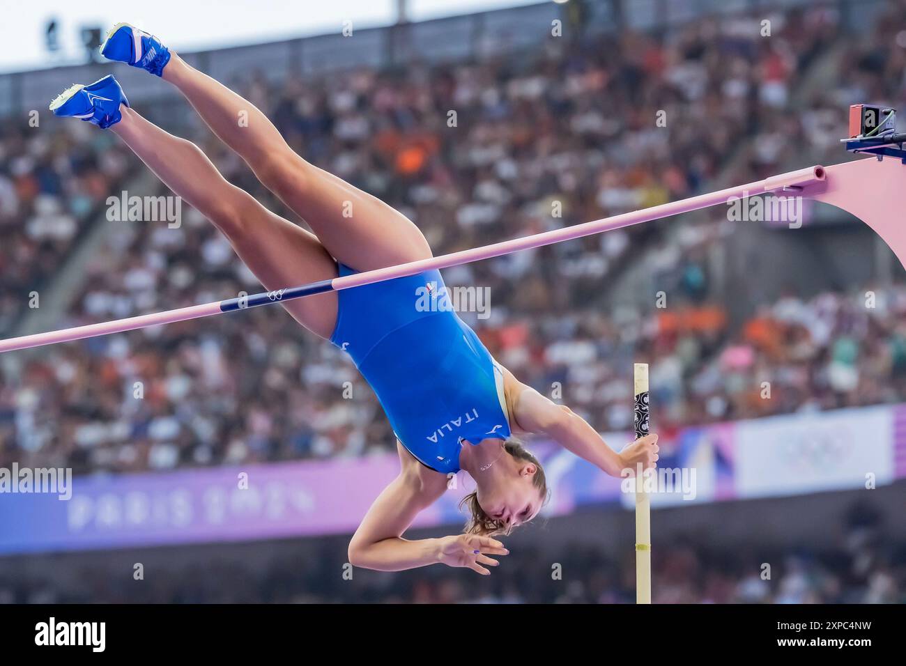 Paris, Ile de France, France. 5th Aug, 2024. ELISA MOLINAROLO (ITA) of ...