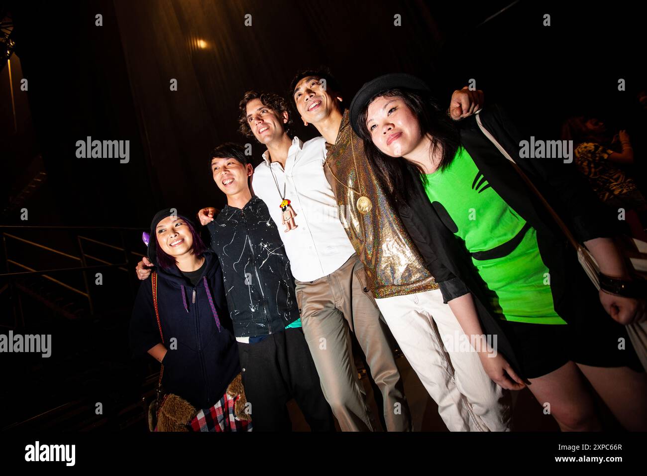 Asian pop fans at Mika concerts Stock Photo - Alamy