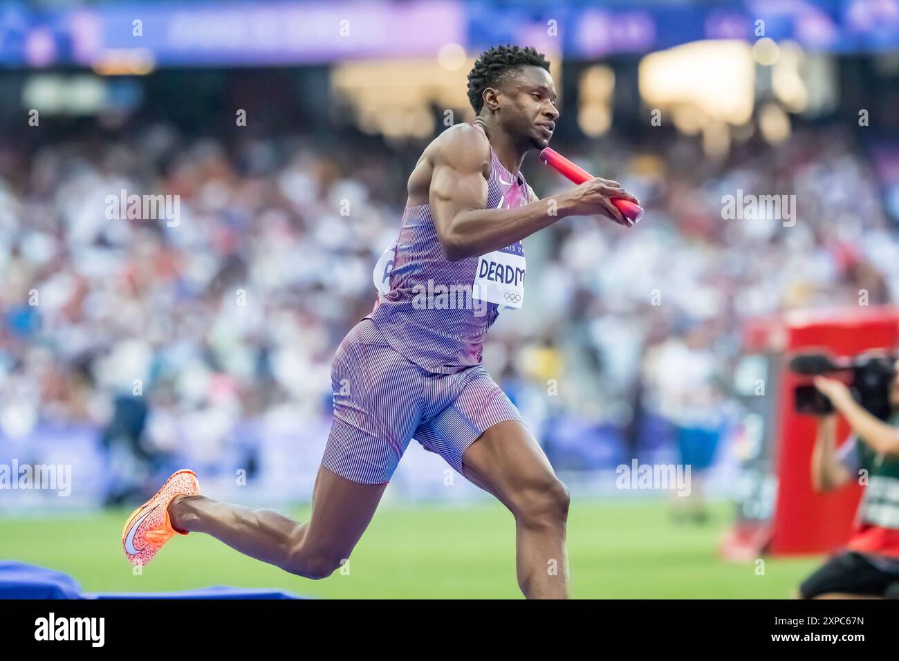Paris, Ile de France, France. 2nd Aug, 2024. Team USA competes in the 4 ...