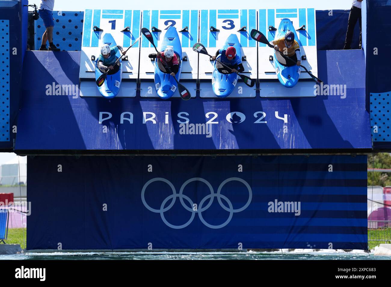 (left to right) Germany's Elena Lilik, France's Camille Prigent ...