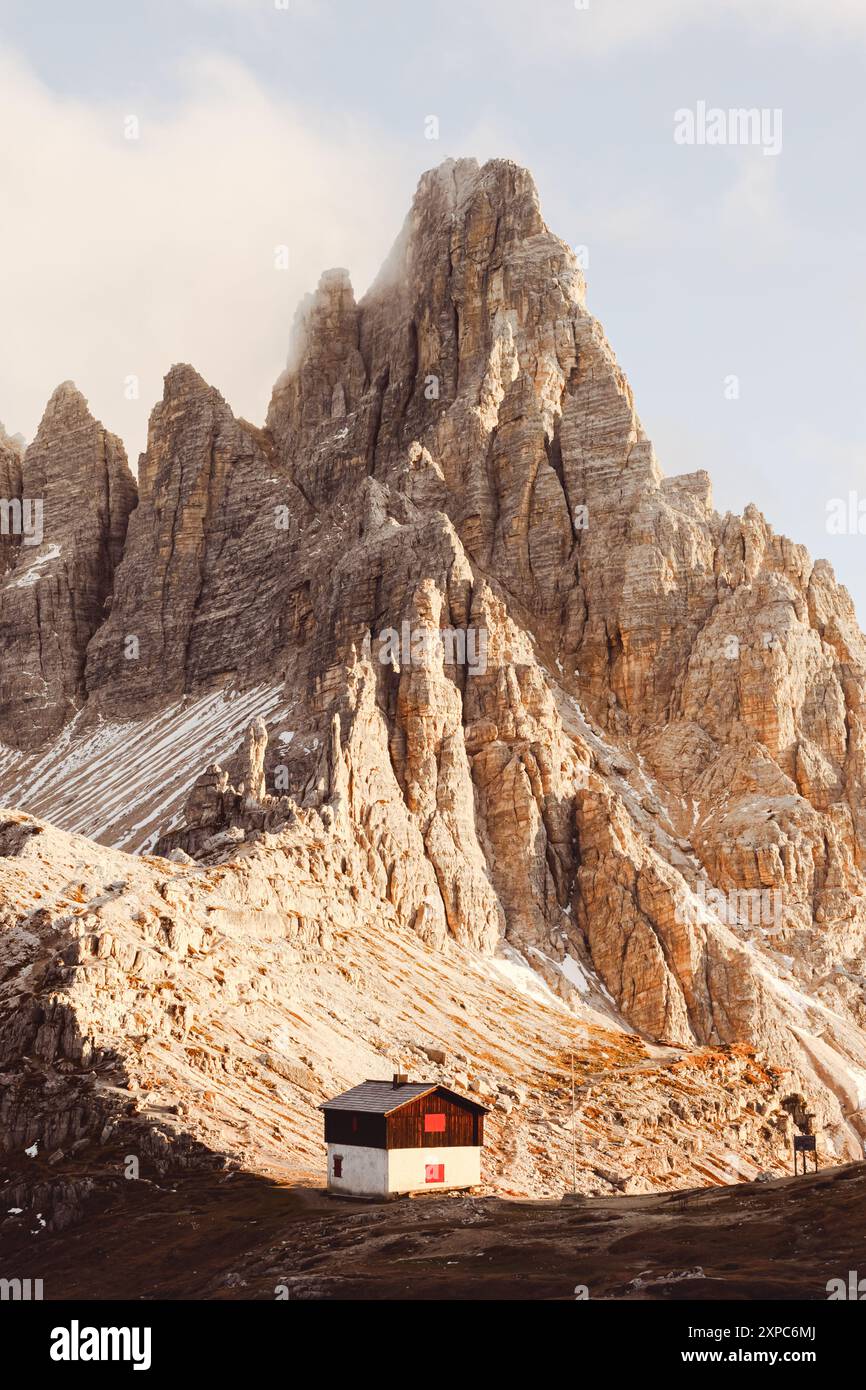 Cozy cabin near rifugio Locatelli in the Tre Cime di Lavaredo National ...