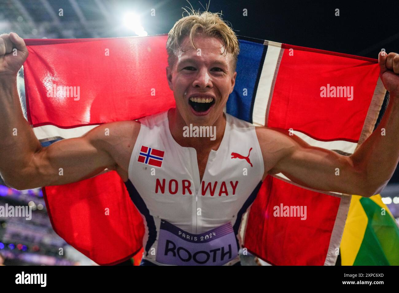Paris, France 20240803. Markus Rooth wins and becomes Olympic champion ...