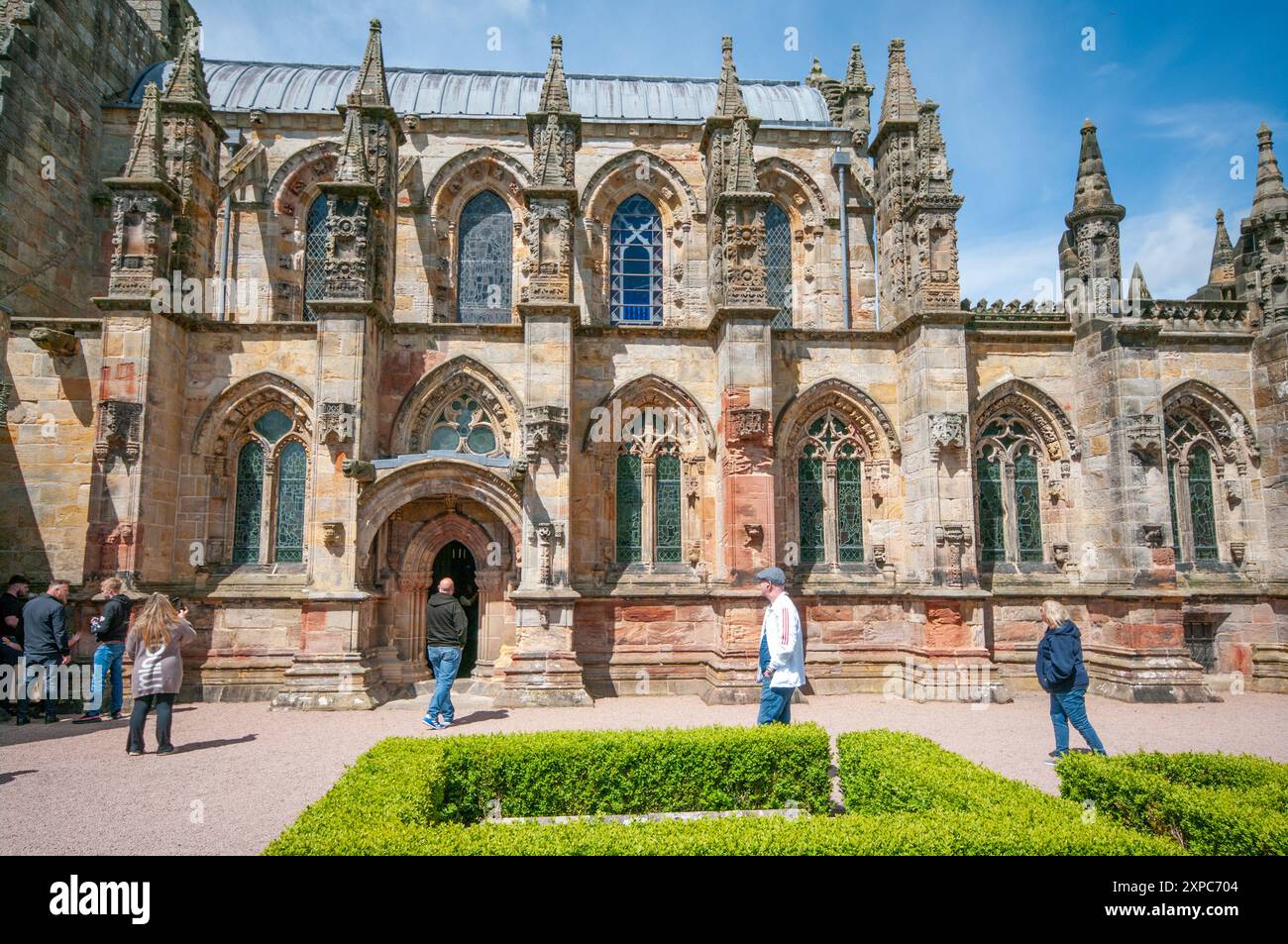 Rosslyn Chapel Roslin Scotland Stock Photo - Alamy