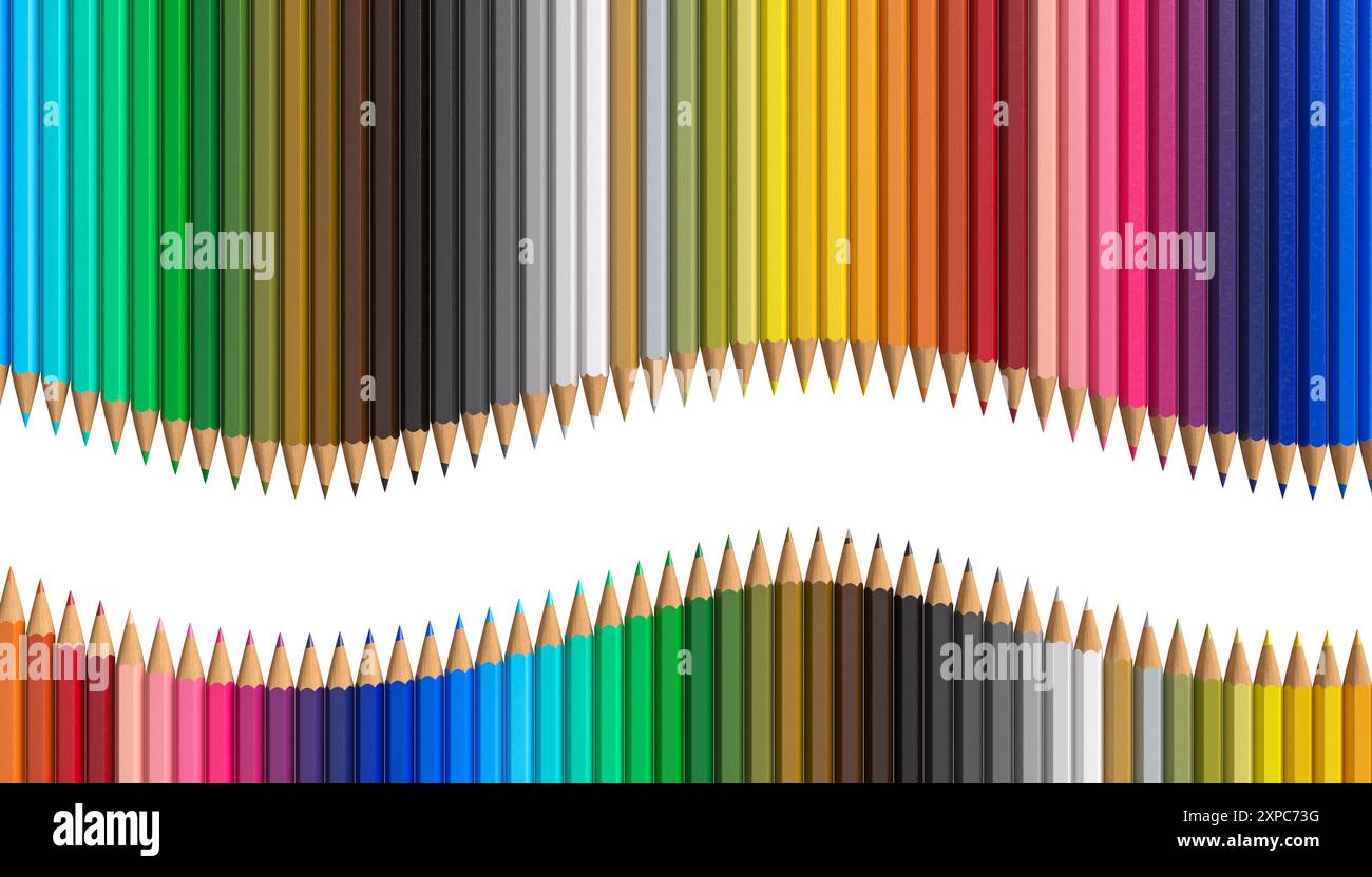 Abstract wave pattern with vibrant colors hi-res stock photography and ...