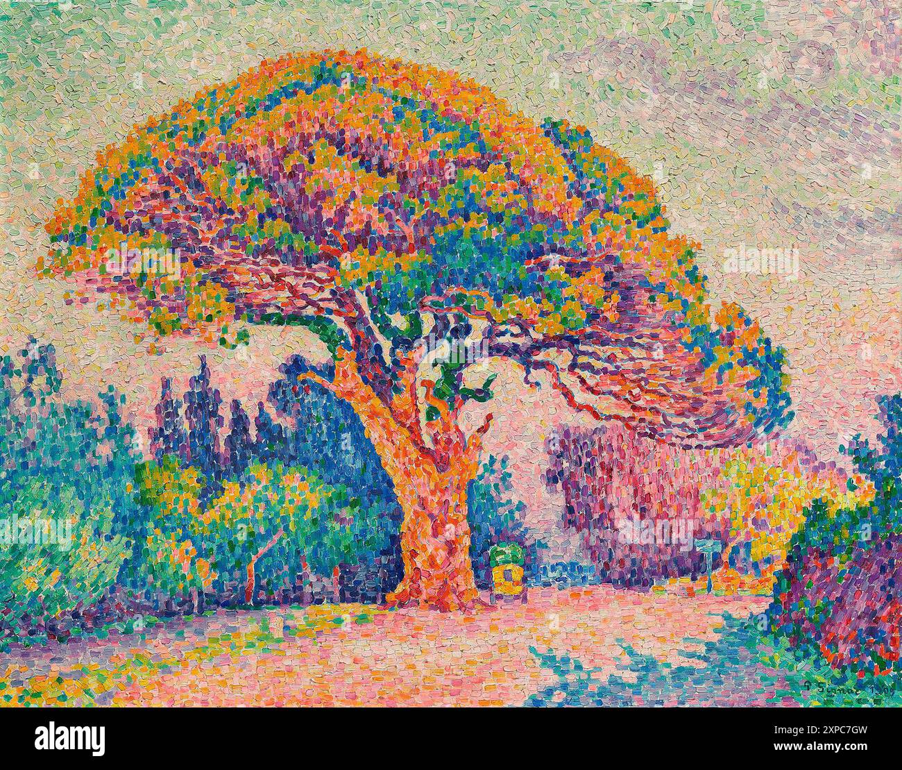 Signac tree hi-res stock photography and images - Alamy