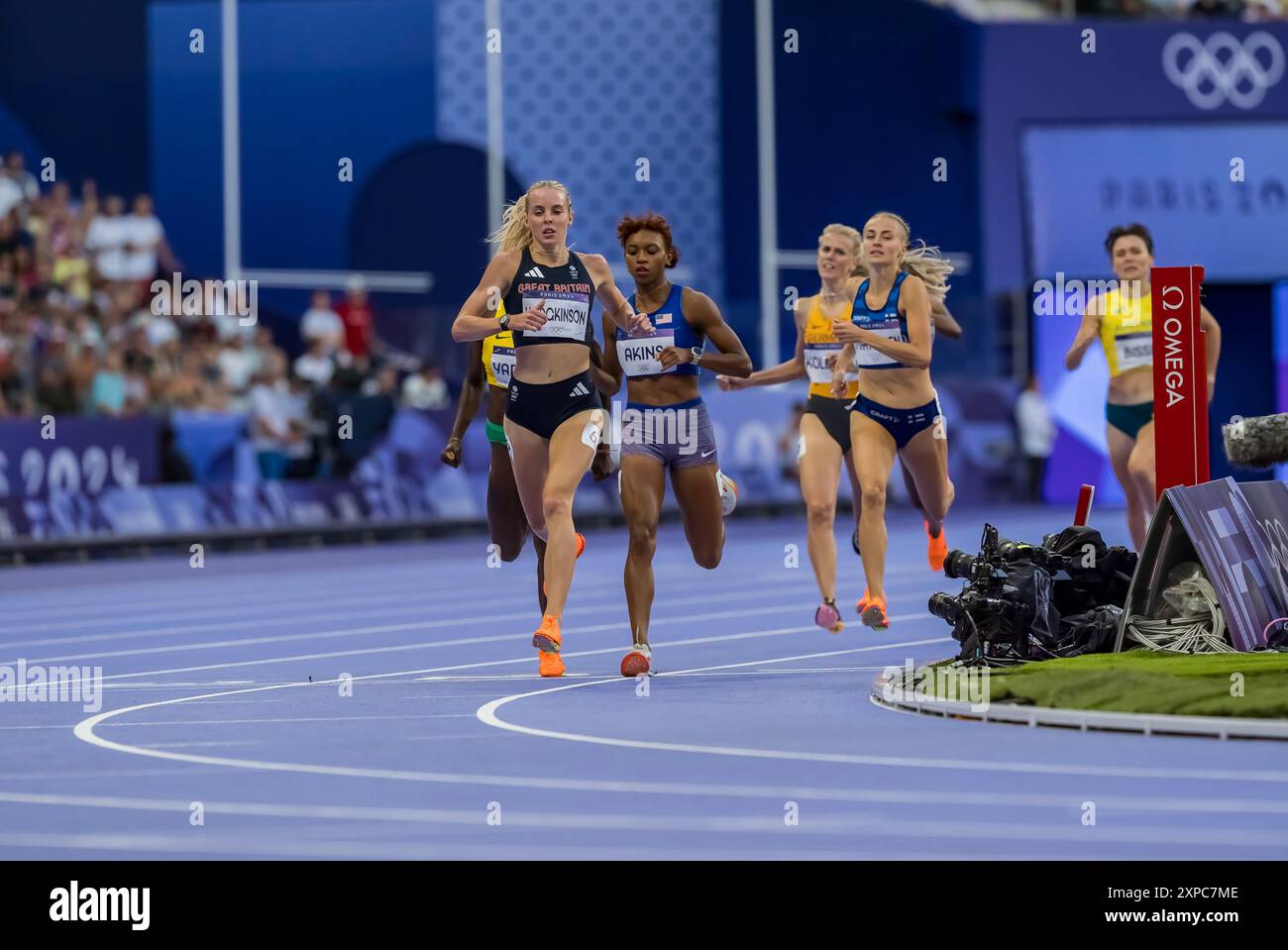 Keely hodgkinson olympics 2024 hi-res stock photography and images - Alamy
