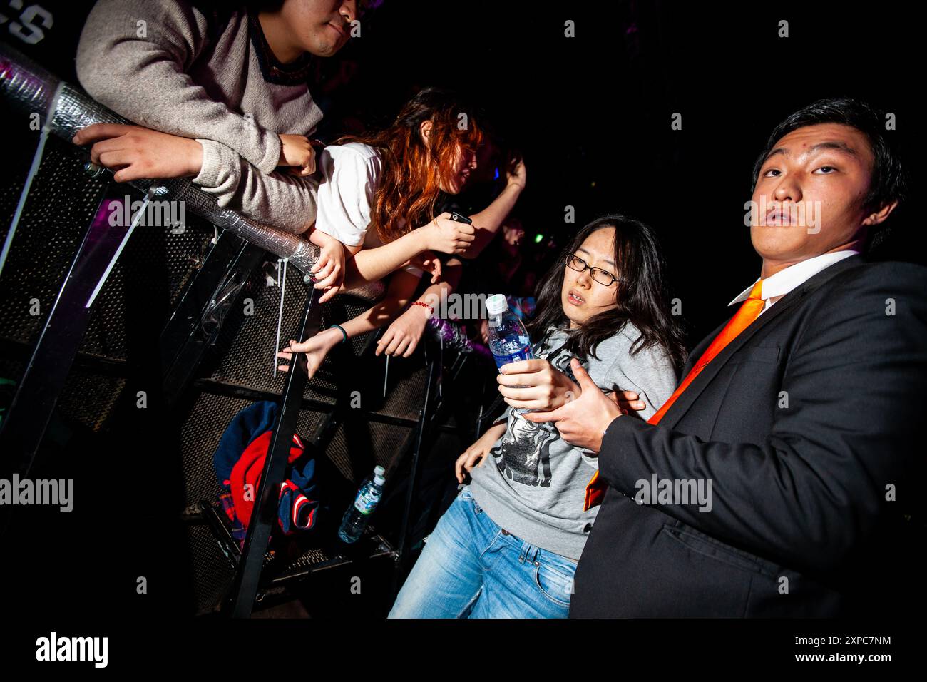 Asian pop fans at Mika concerts Stock Photo - Alamy