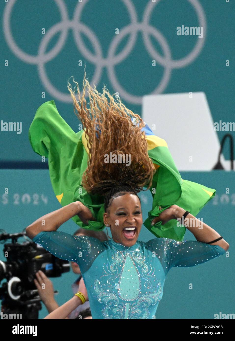 Paris, France. 05th Aug, 2024. Olympia, Paris 2024, gymnastics, floor ...