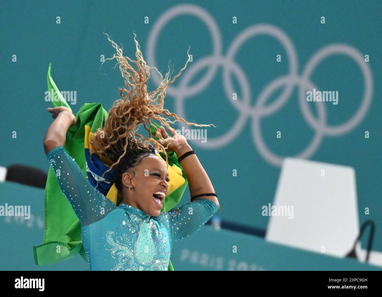 Paris, France. 05th Aug, 2024. Olympics, Paris 2024, gymnastics, floor ...