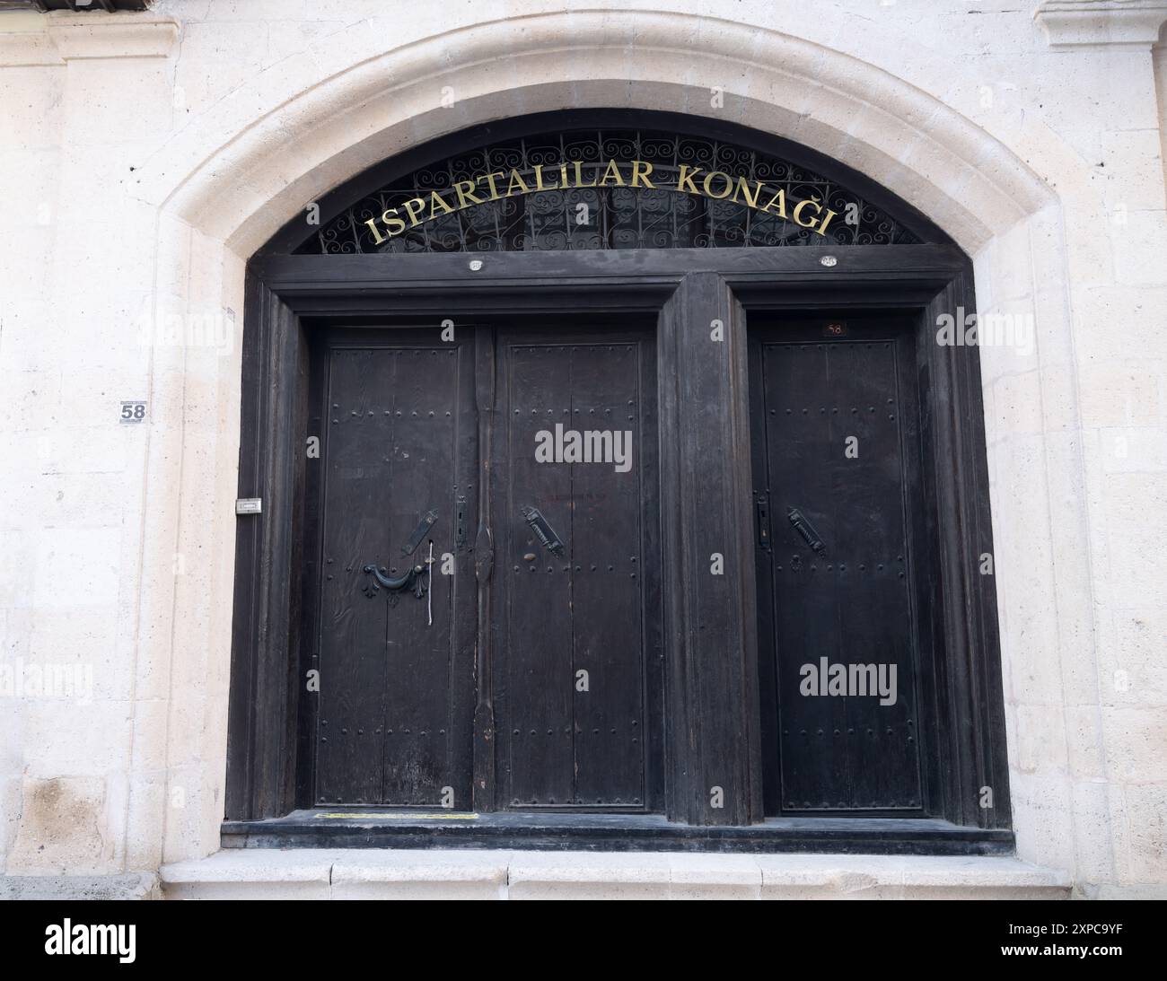Kutahya, Turkey. September 25, 2023. Germiyan mansions. Ottoman houses ...