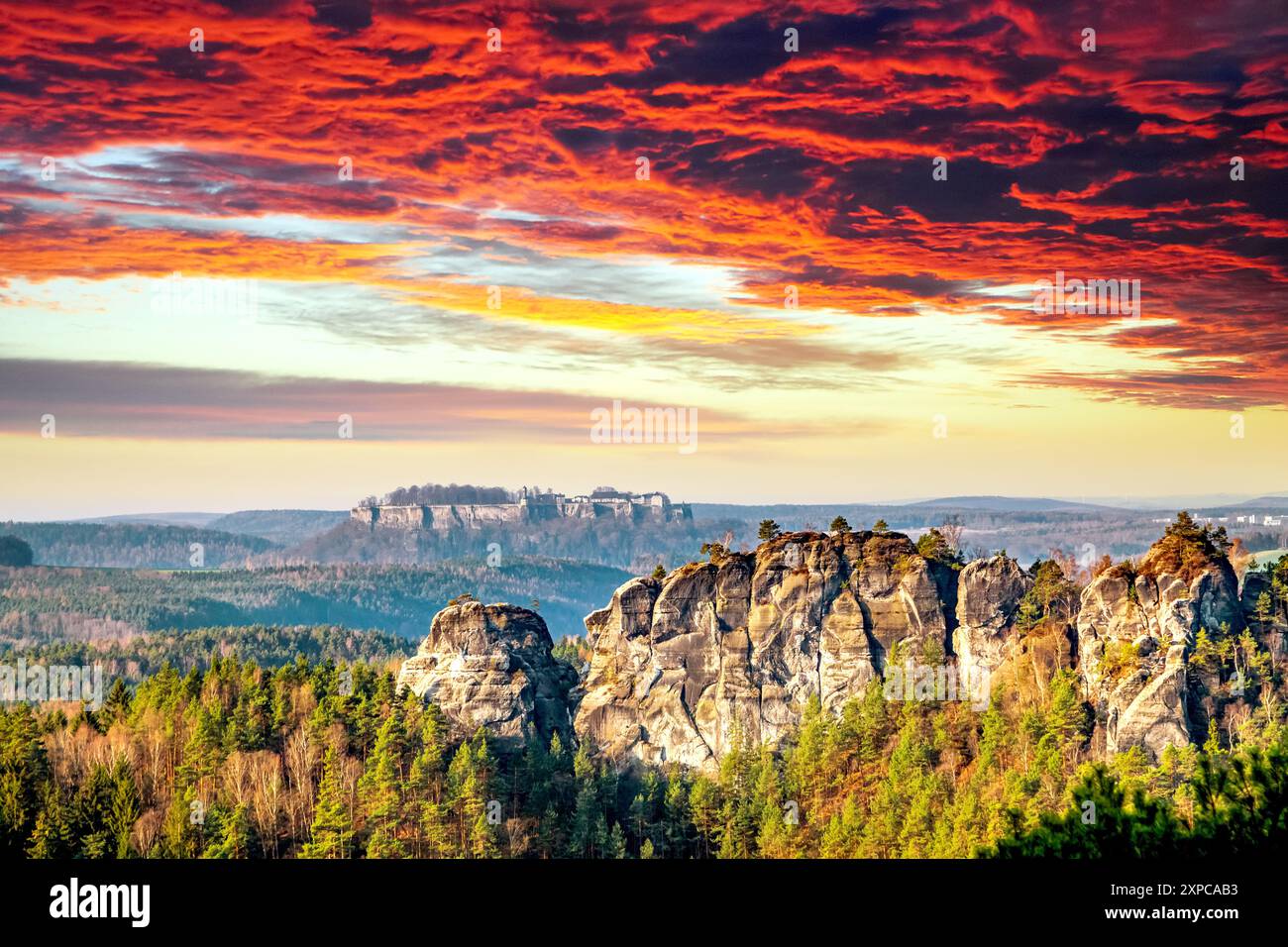 The bohemian mountains hi-res stock photography and images - Alamy