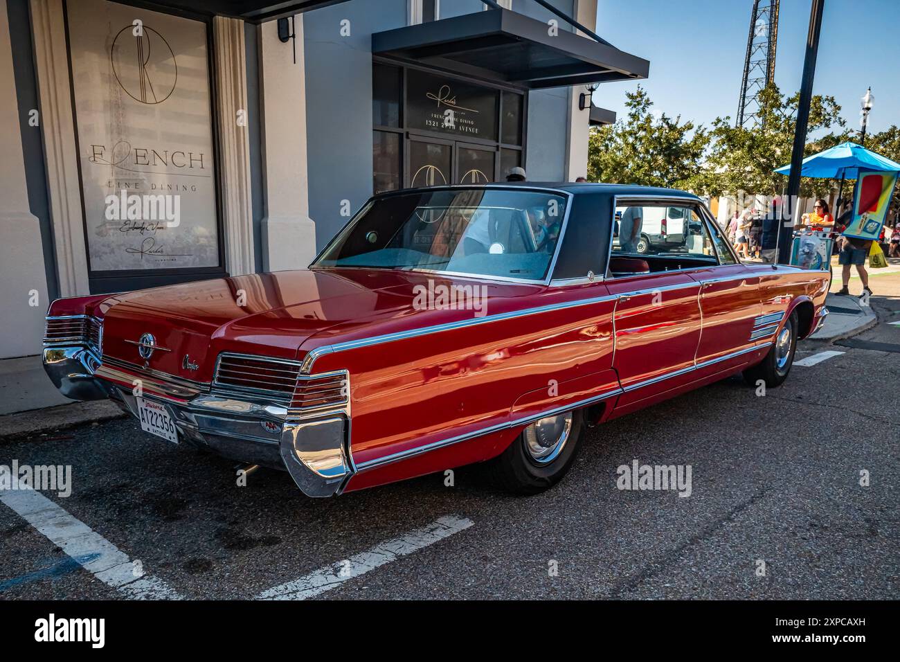 Gulfport, MS - October 01, 2023: High perspective rear corner view of a ...
