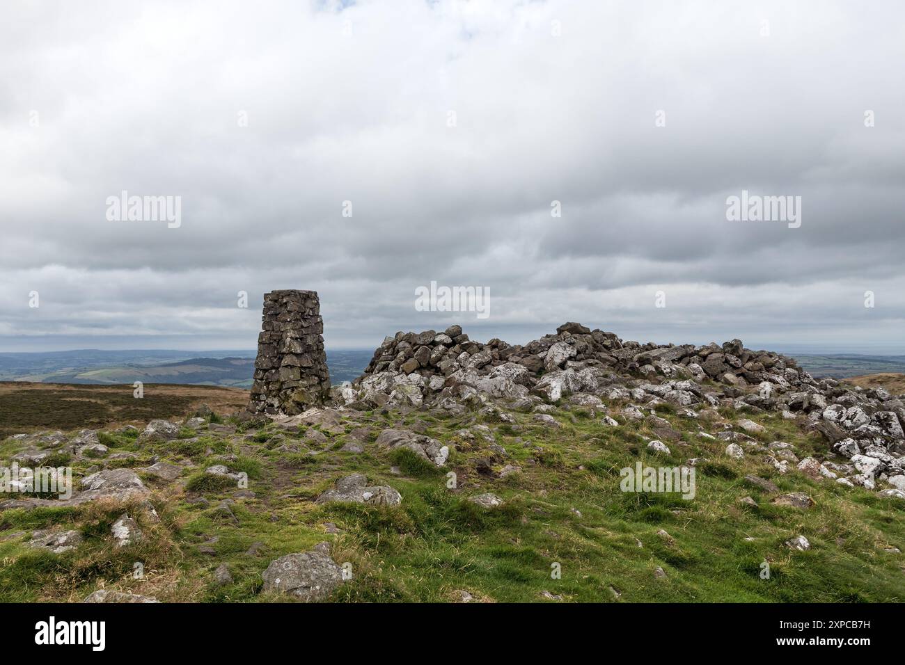 The summit of Binsey, Lake District, Cumbria, UK Stock Photo - Alamy