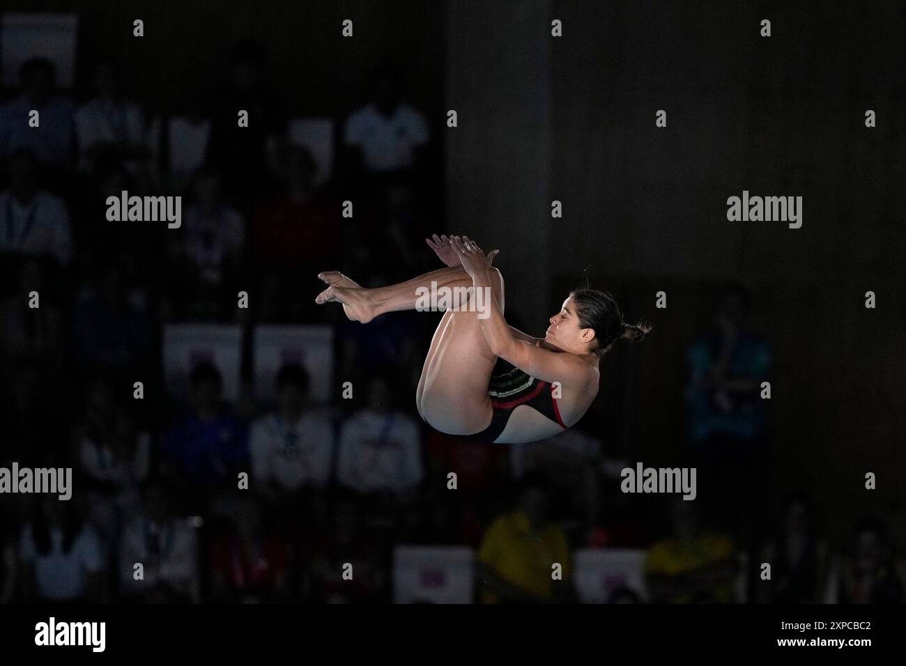 Mexico's Alejandra Orozco Loza competes in the women's 10m platform ...